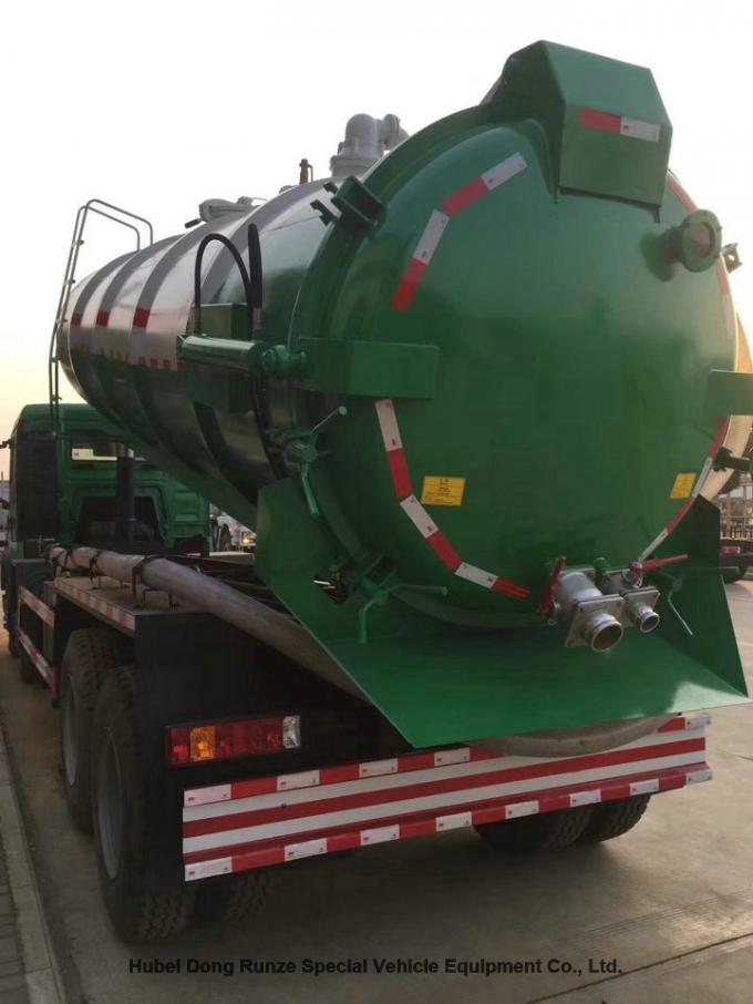 Camiones sépticos del vacío de HOWO 8x4, capacidad del camión del ...
